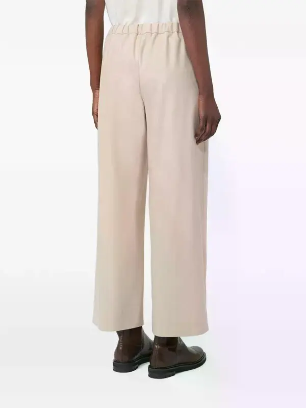 Max Mara Drawstring Cropped Trousers