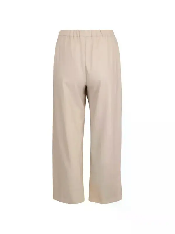 Max Mara Drawstring Cropped Trousers