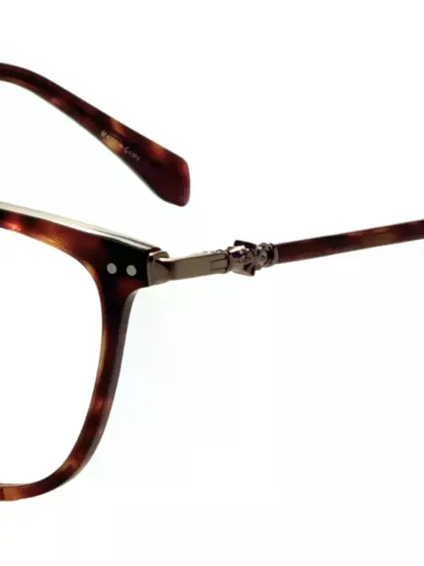 Zadig&Voltaire Tortoiseshell-effect Square-frame Eyeglasses - Brown