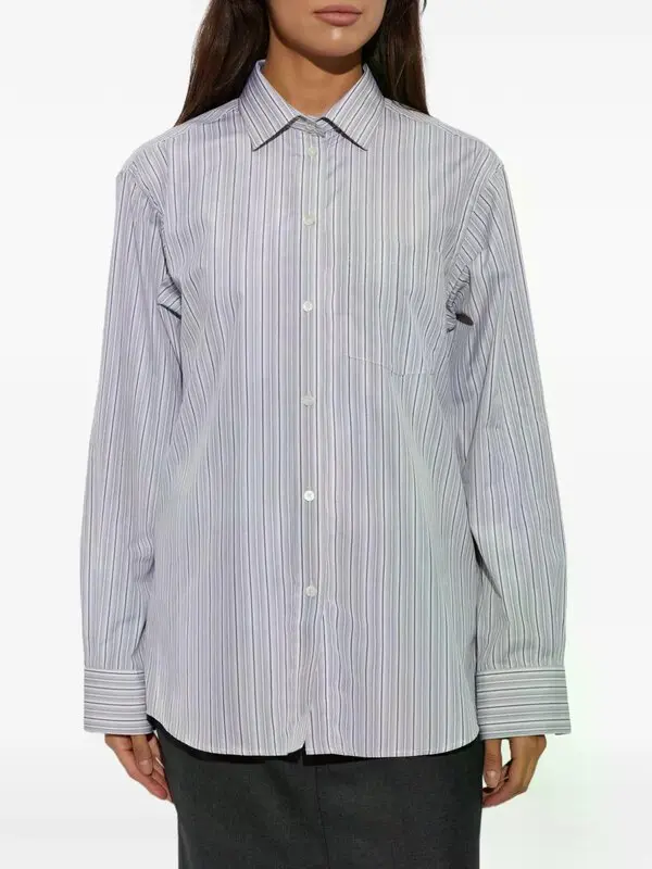 RÓHE Striped Cotton Shirt