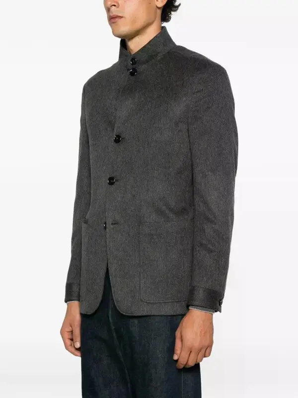 Zegna Welt-pocket Single-breasted Blazer