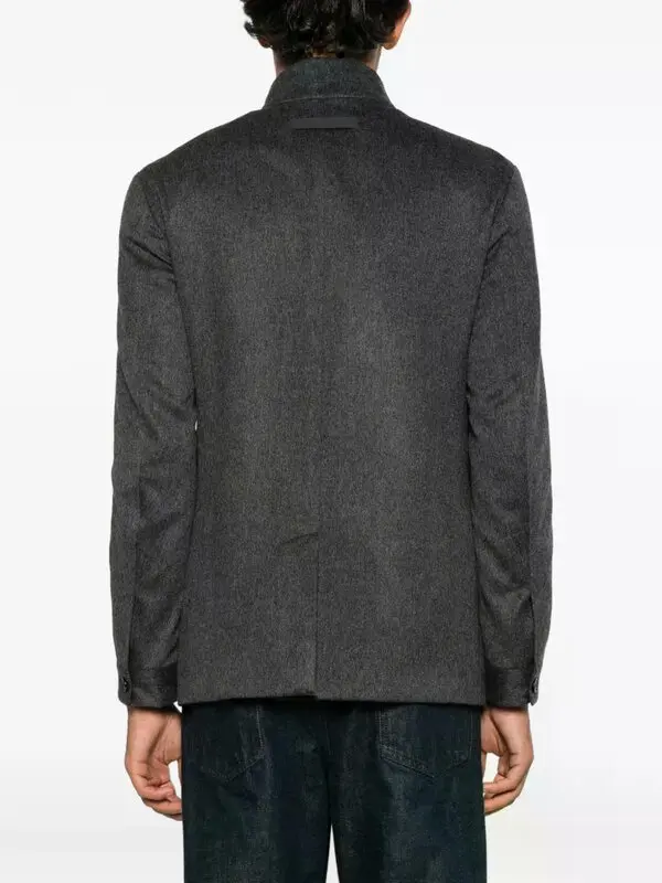 Zegna Welt-pocket Single-breasted Blazer