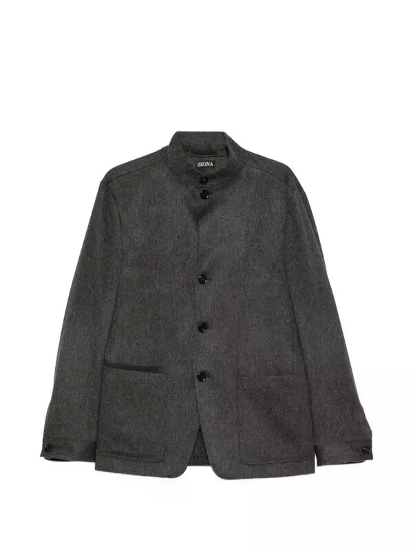 Zegna Welt-pocket Single-breasted Blazer
