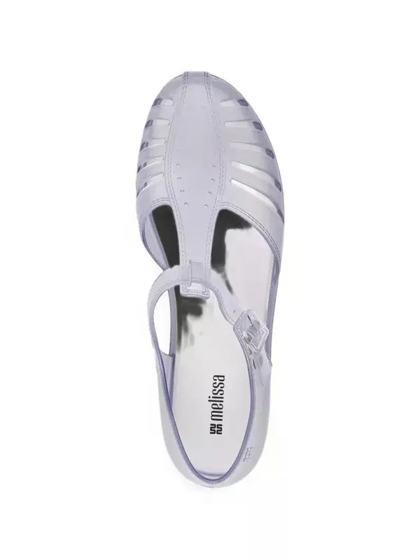 Melissa Aranha 79 Ii T-bar Caged Flat Pumps