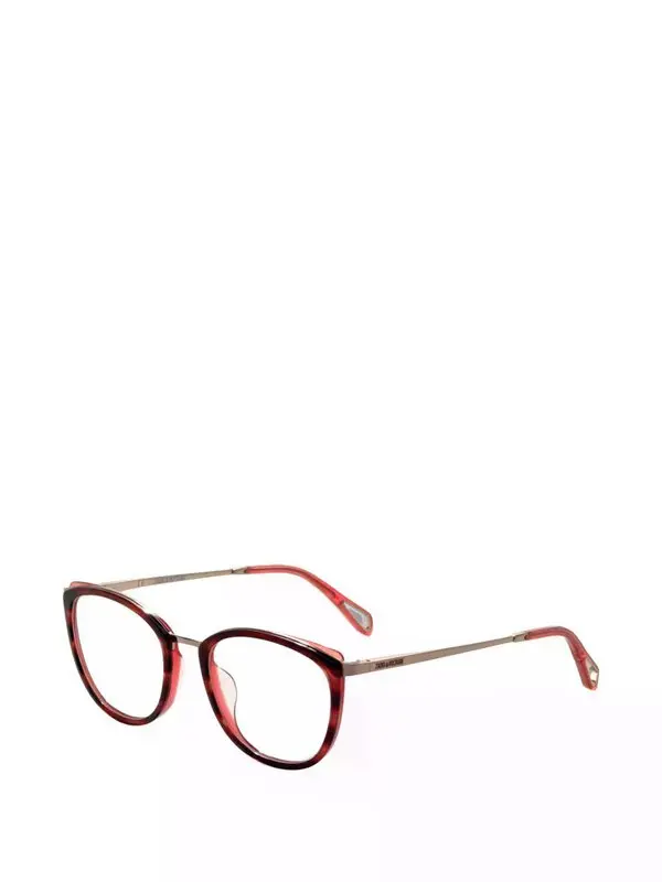 Zadig&Voltaire Round Frame Eyeglasses - Red