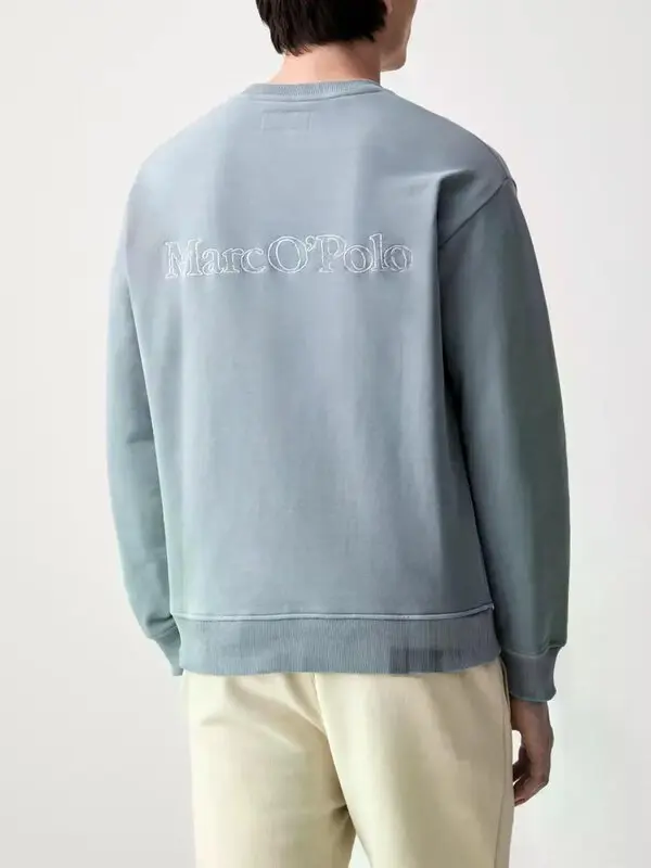 Marc O'polo Logo-embroidered Cotton Sweatshirt