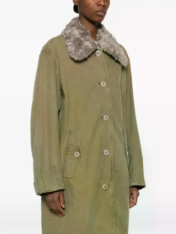 Our Legacy Tundra Faux-fur Collar Coat