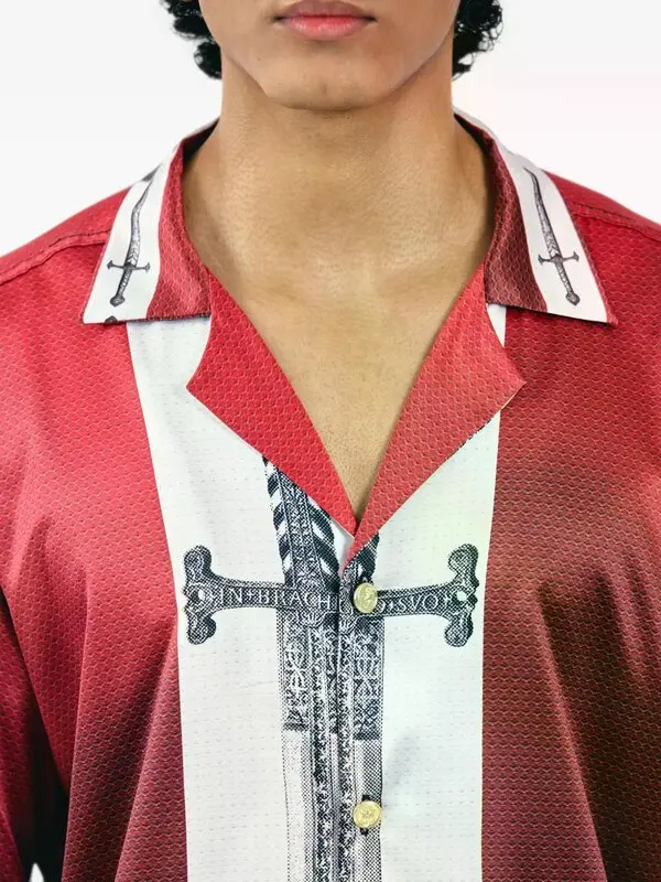 LUGO LUGO La Señal Logo-print Shorts