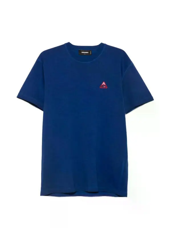 Dsquared2 Logo-patch T-shirt - Blue