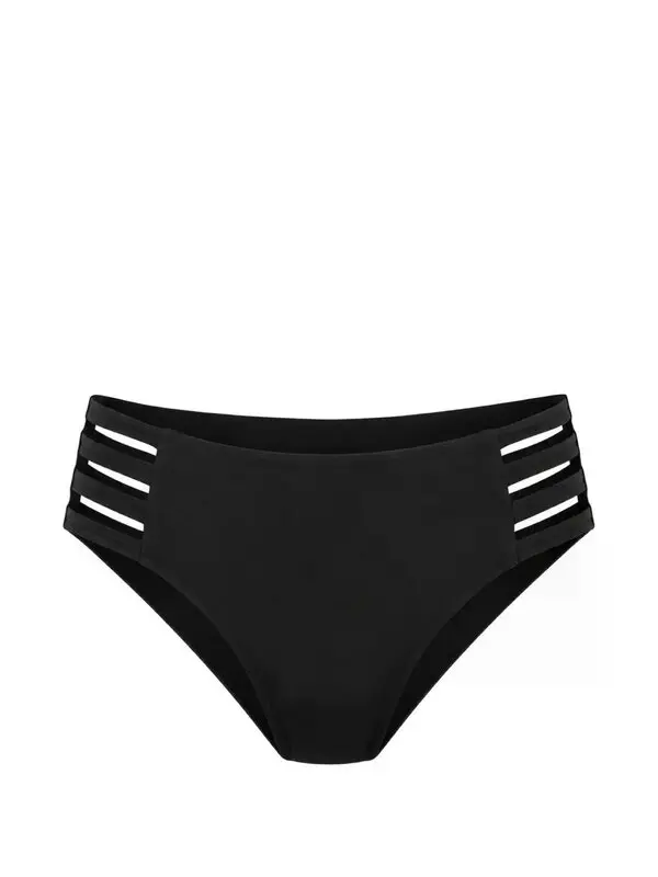 Seafolly Multi-strap Bikini Bottoms - Black