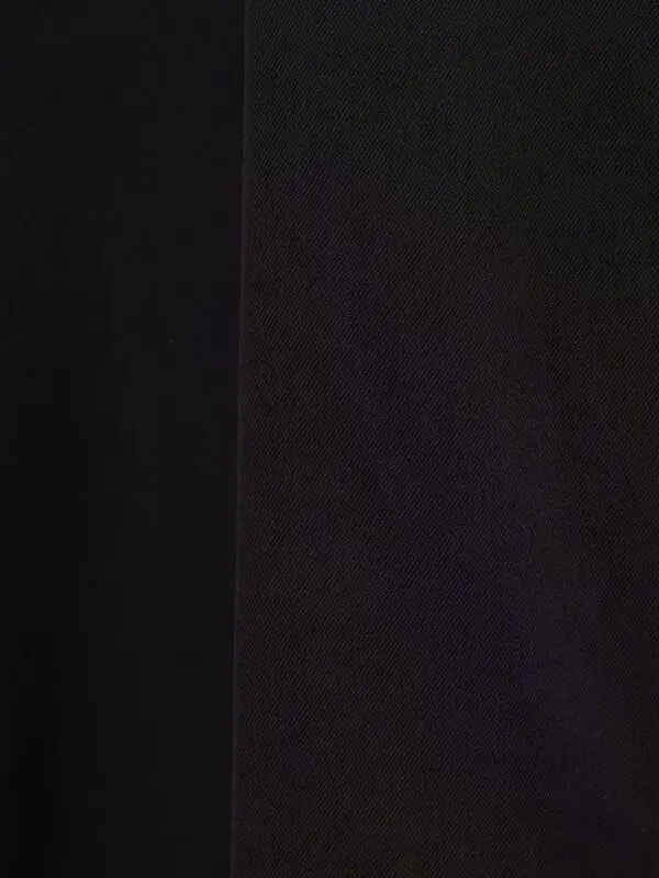 Yohji Yamamoto Frayed Asymmetric Midi Skirt