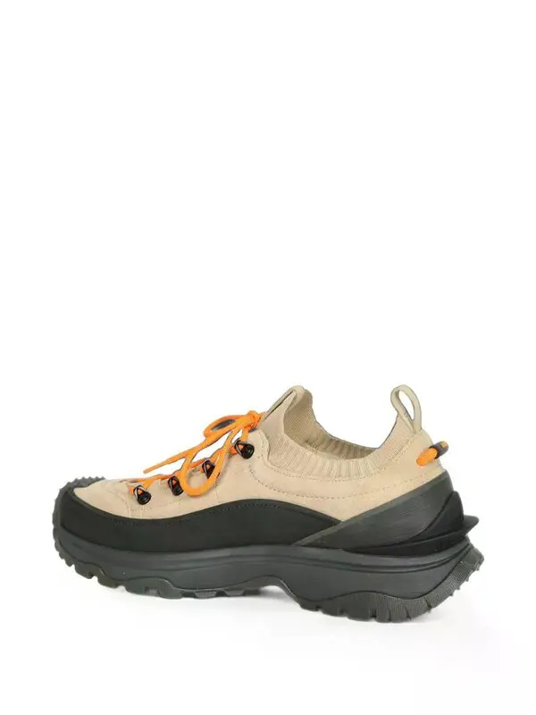 Moncler Trailgrip Lite3 Panelled Low-top Sneakers - Neutrals