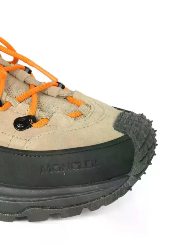 Moncler Trailgrip Lite3 Panelled Low-top Sneakers - Neutrals