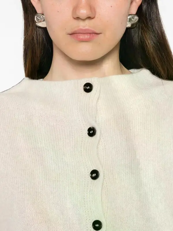 Liviana Conti Button-up Drop-shoulder Cardigan