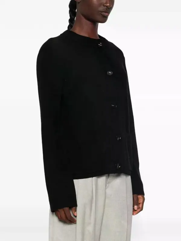 Liviana Conti Button-up Patch-pocket Cardigan