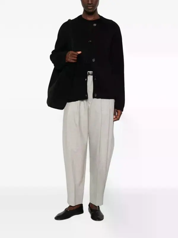 Liviana Conti Button-up Cardigan - Black