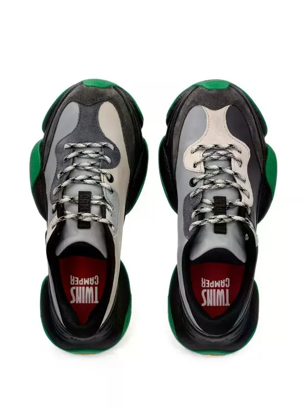 Camper Twins Panelled Leather Low-top Sneakers