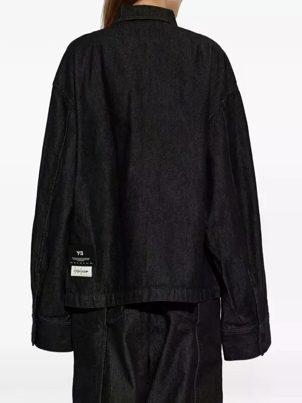 Y3 Logo Patch Denim Jacket