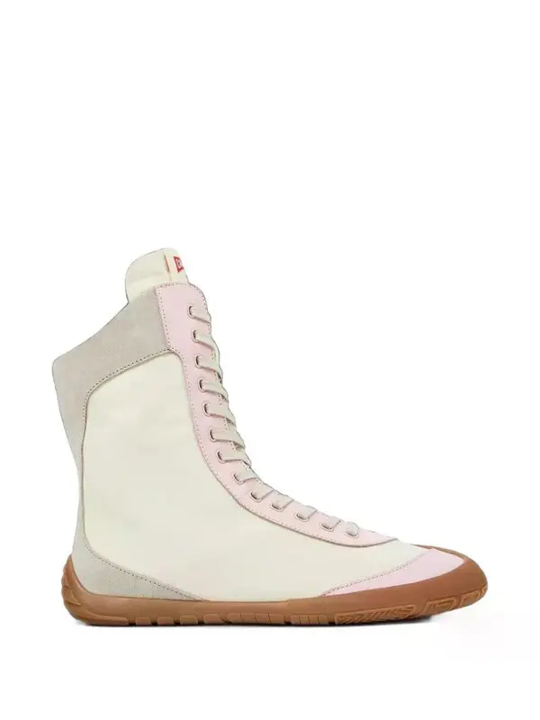 Camper Peu Path+ Panelled High-top Sneakers - White
