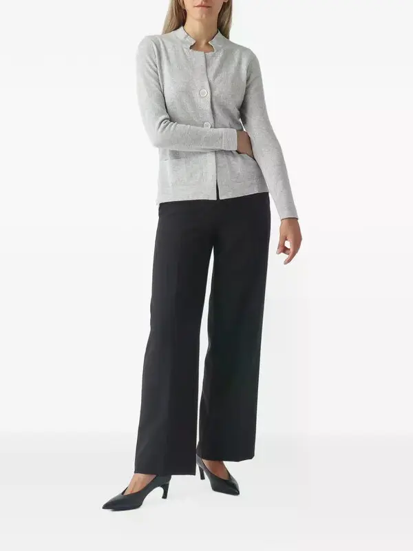 GRAN SASSO Button-fastening Notched-lapel Cardigan