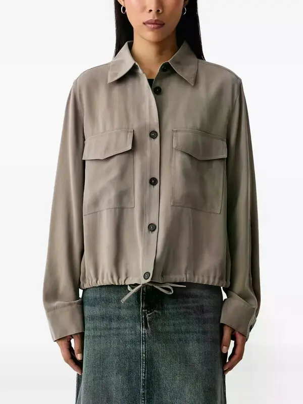 Marc O'polo Drawstring Flap-pocket Shirt