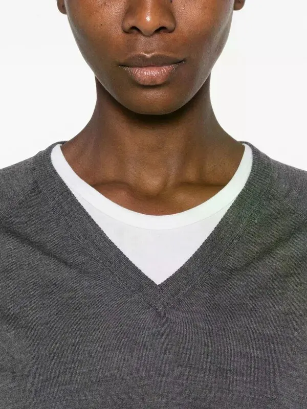 PSOPHIA V-neck Raglan Sleeve Sweater