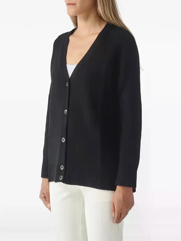 GRAN SASSO V-neck Button-up Cardigan