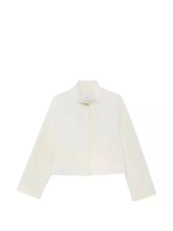WHYCI High-neck Cropped Jacket