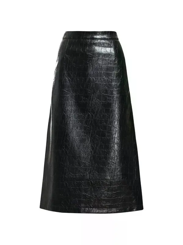 Essentiel Antwerp Kind Crinkled-effect Midi Skirt