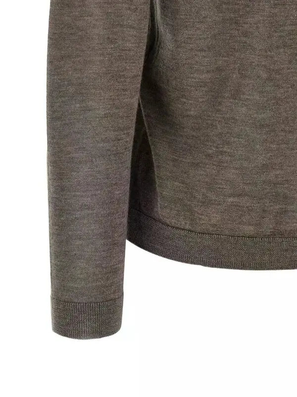 Co Rolled-edge Cashmere Long-sleeved T-shirt