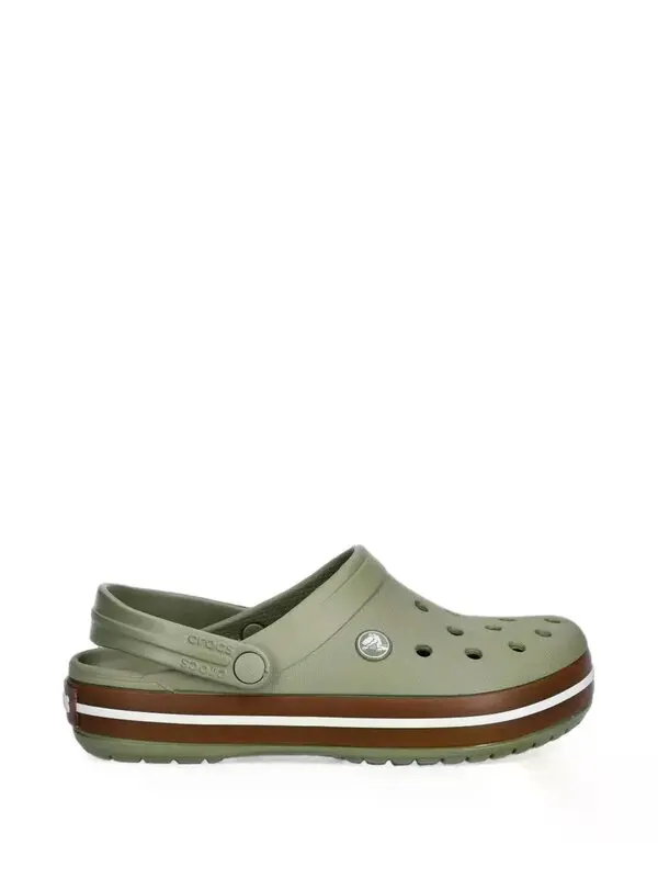 CROCS Crocband Sling-back Clogs - Green