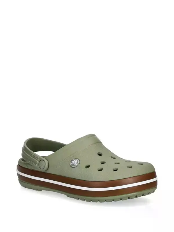 CROCS Crocband Sling-back Clogs - Green