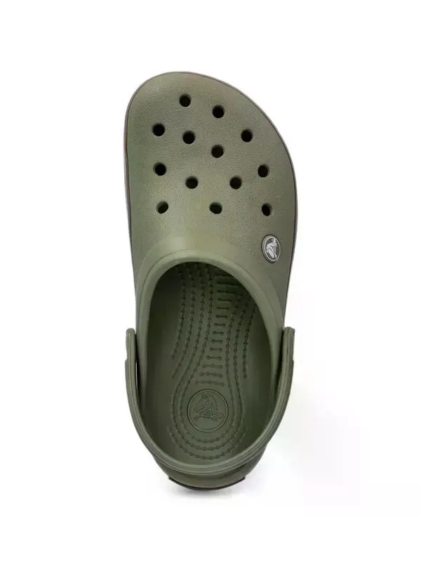 CROCS Crocband Sling-back Clogs - Green
