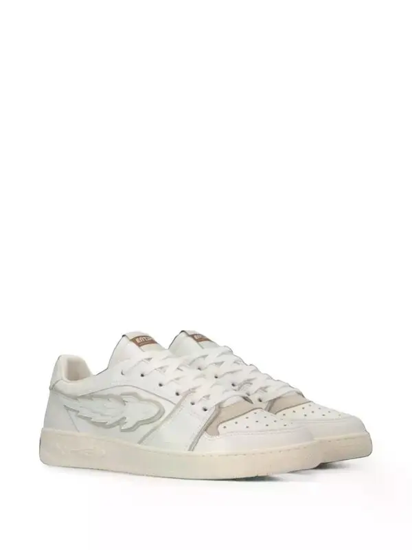 ENTERPRISE JAPAN Rocket Patch Perforated Sneakers
