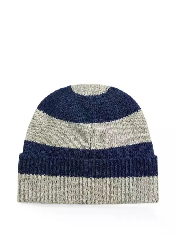 Polo Ralph Lauren Polo Bear Striped Beanie Hat