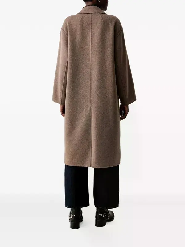 Marc O'polo Double-breasted Notched-lapels Coat