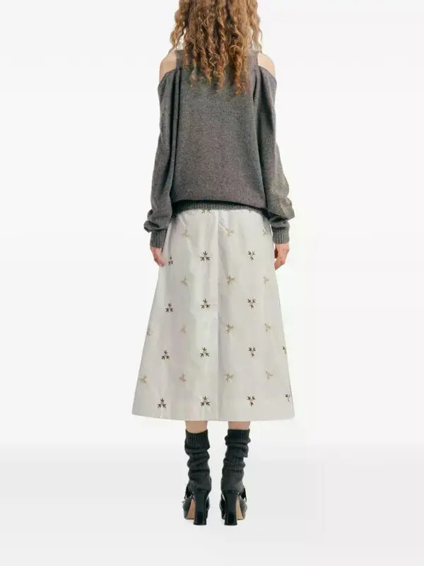 Simone Rocha Embellished Cut-out Sweater