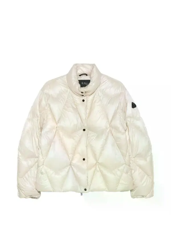 Moose Knuckles Iceberg Diamond-quilted Padded Jacket - Neutrals