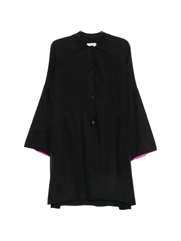 THE ROW Birgit Button-up Shirt - Black