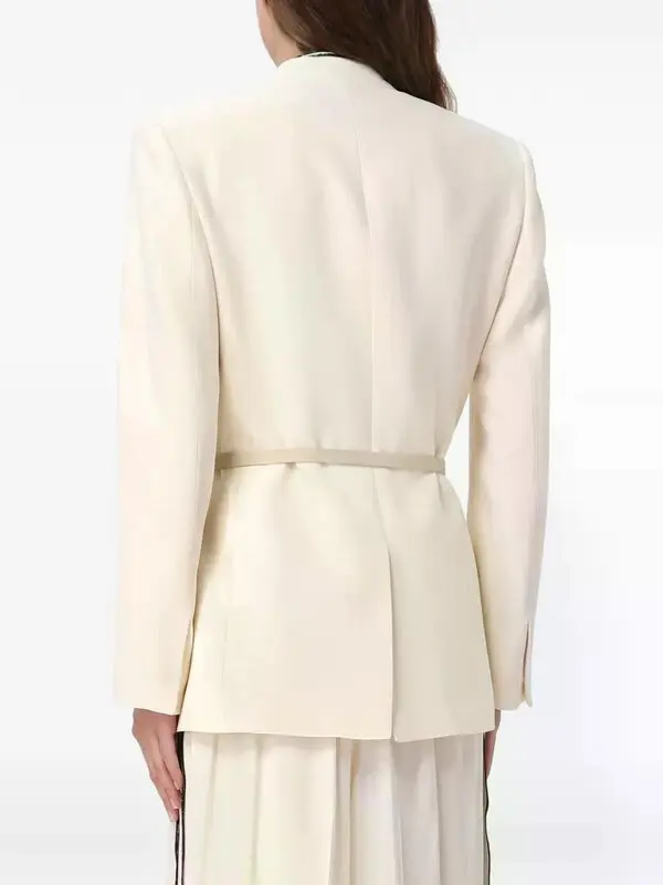 Fabiana Filippi Belted Wrap-front Blazer
