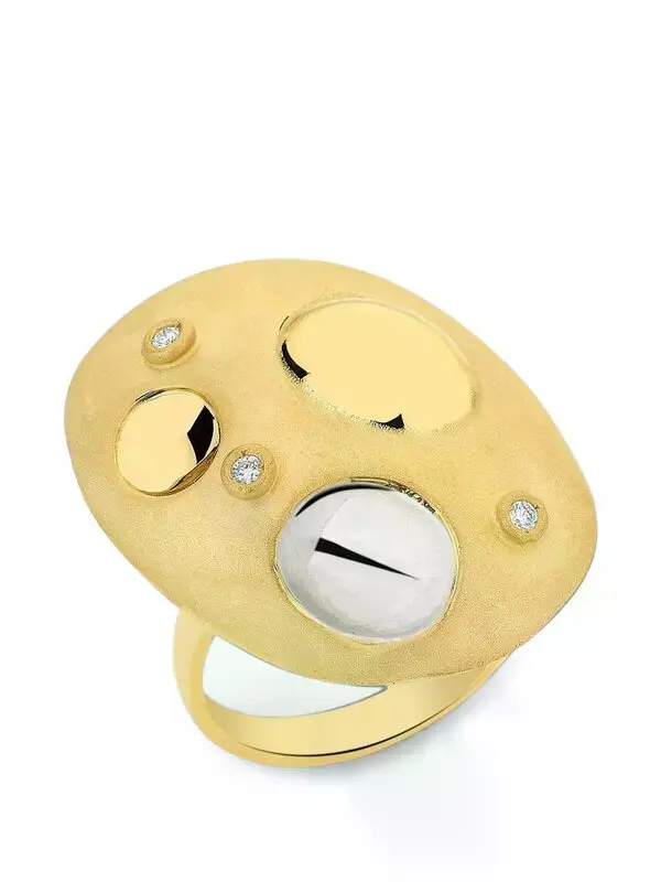 CAROL KAUFFMANN Rocks Flinstones Diamond Ring