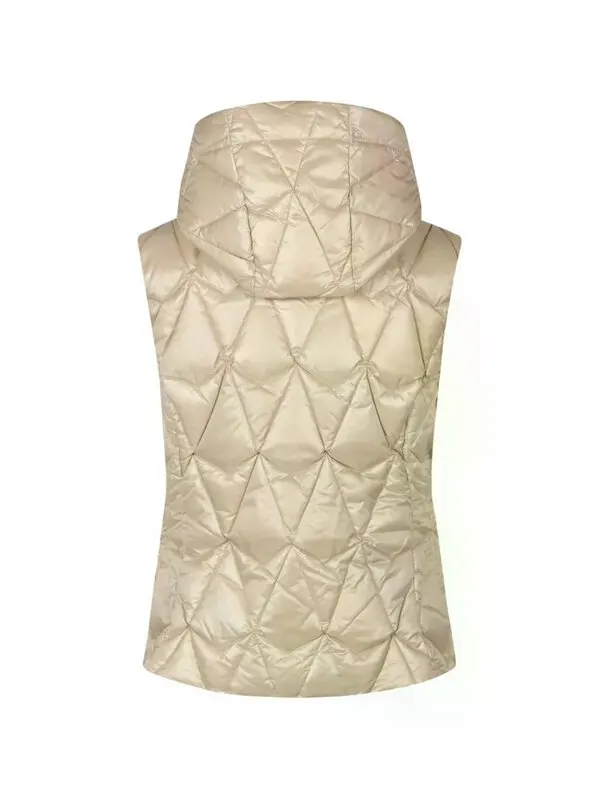 Moose Knuckles Quilted Puffer Vest With Hood
