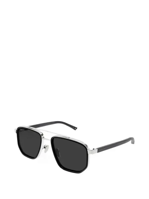 Gucci Tone Geometric-frame Sunglasses