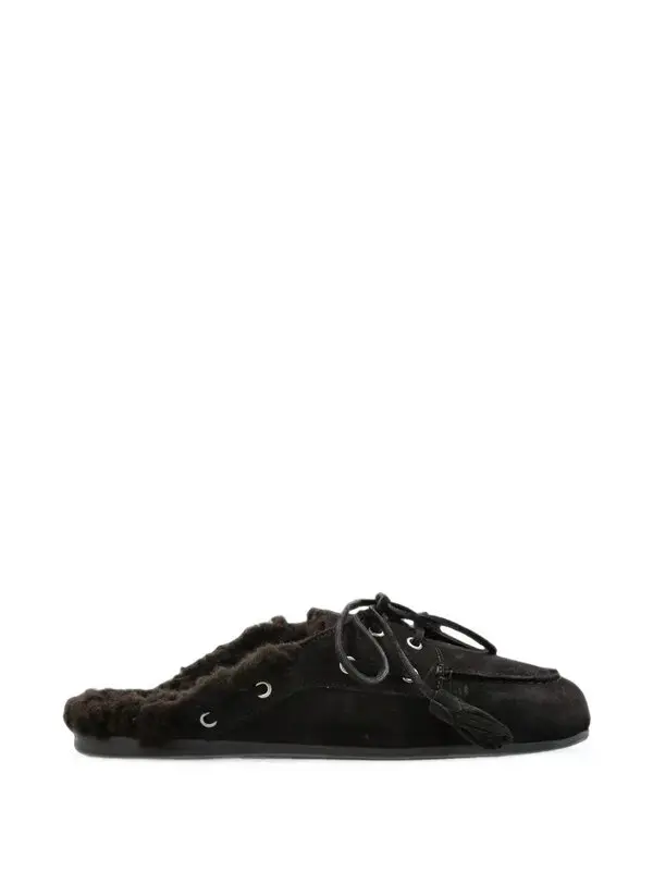 POSA Suede Boat Mules