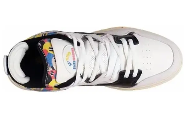 LI-NING Wave Pro Athletic Sneakers - White/black/multi-color