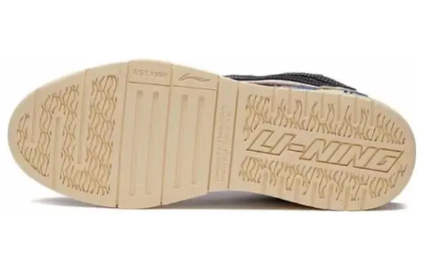 LI-NING Wave Pro Athletic Sneakers - White/black/multi-color