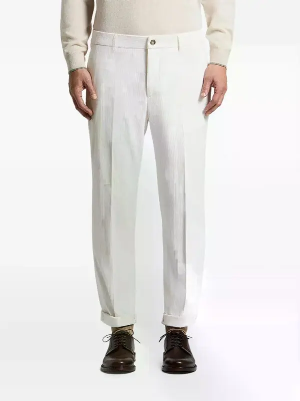 Peserico Corduroy Elasticated-waist Trousers