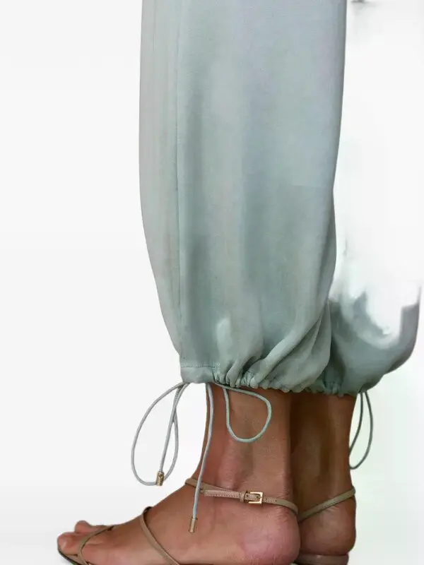 HEVRON Halina Drawstring-waist Elasticated-cuff Trousers