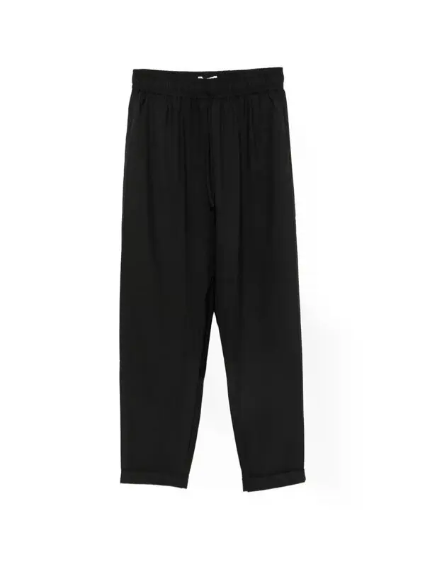 PSOPHIA Tapered Trousers With Drawstring Waistband