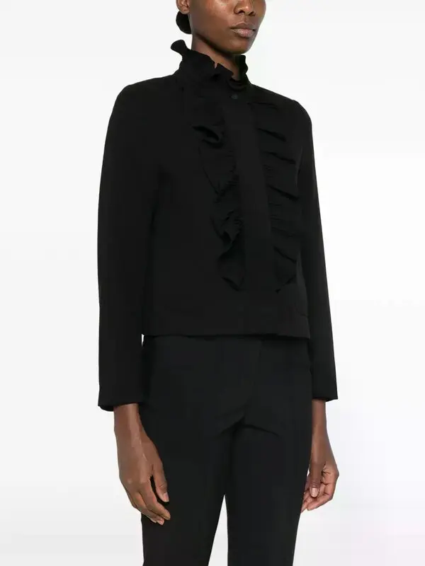 PSOPHIA Ruffled Pleated Jacket